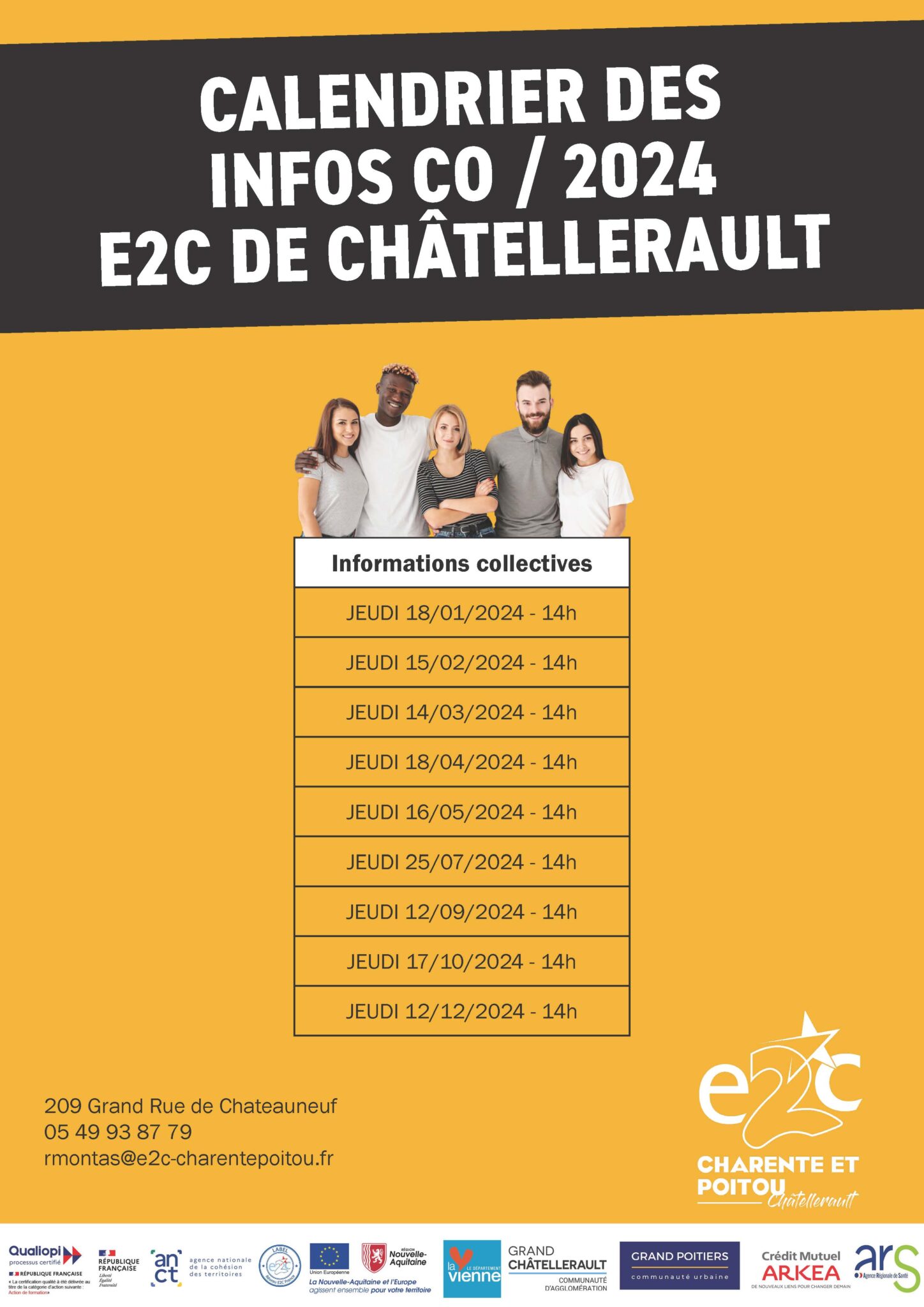 Ecole de la 2e Chance Charente et Poitou - E2C CHARENTE ET POITOU
